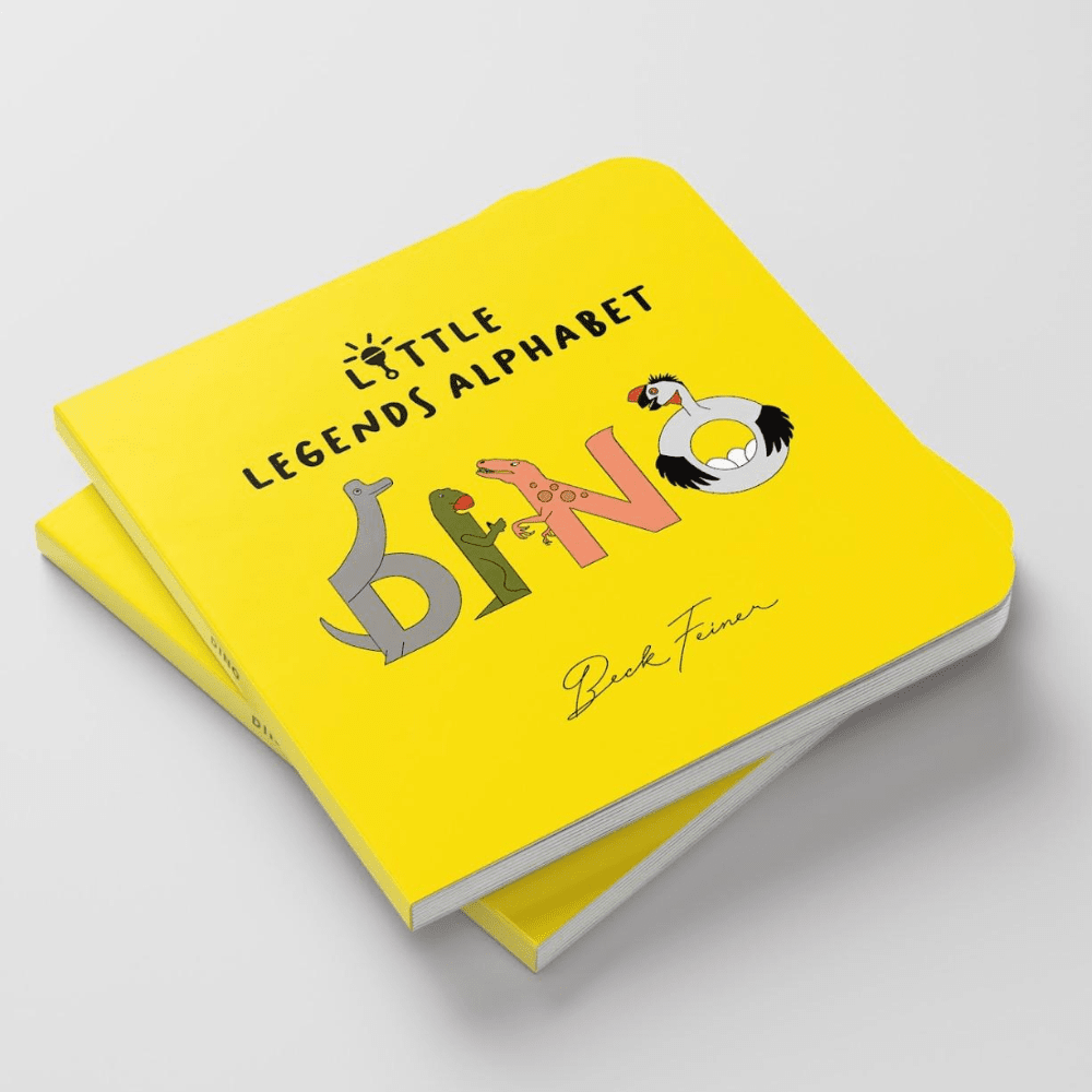 Dino Little Legends Alphabet Board Book – Team Blonde